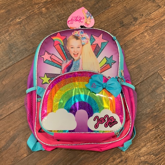 JoJo Siwa | Accessories | Nwt Jojo Siwa Backpack W Lunchbox | Poshmark